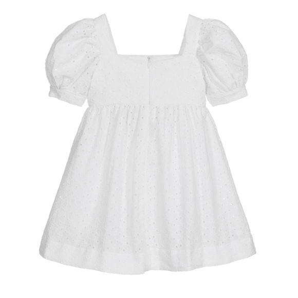 Lapin House Dresses Lapin House White Broderie Anglaise Eyelet